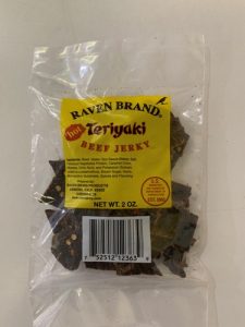 Teriyaki Hot Jerky 2 oz. Bag | Turkey Jerky