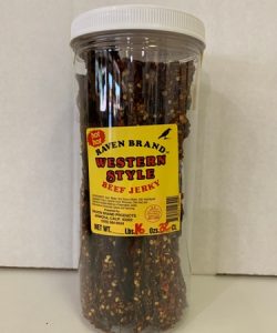 Turkey Jerky | Teriyaki Jerky – Raven Jerky – Western Style Jerky – Hot ...